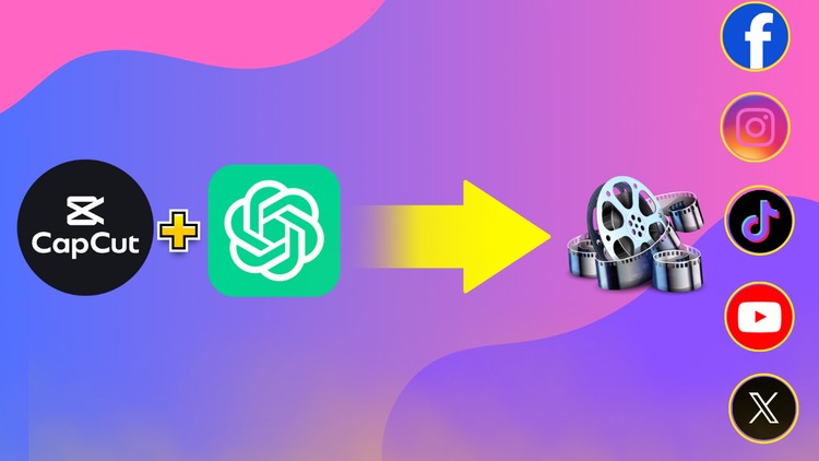 CapCut Video Edit With AI ChatGPT and Motion Cinematography - SilkCourses.com
