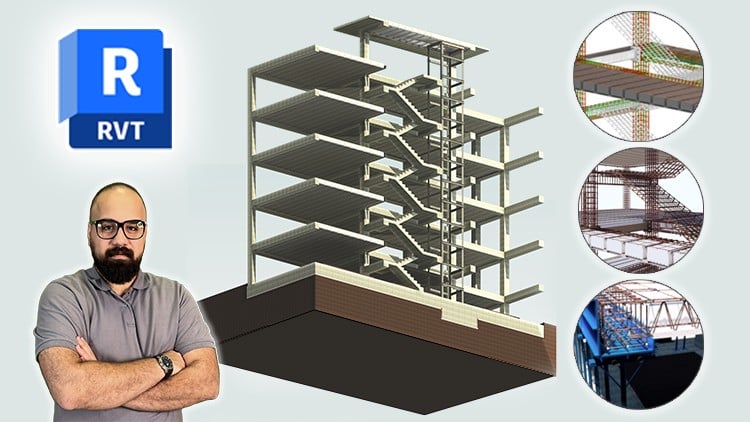 Advanced Revit BIM: LOD 400 Concrete Structure Modeling - SilkCourses.com