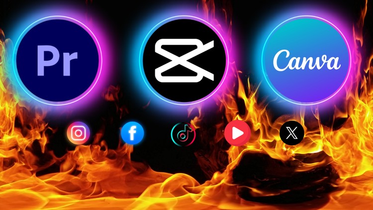 All In One Video Editing Master In CapCut Premiere Pro Canva - SilkCourses.com