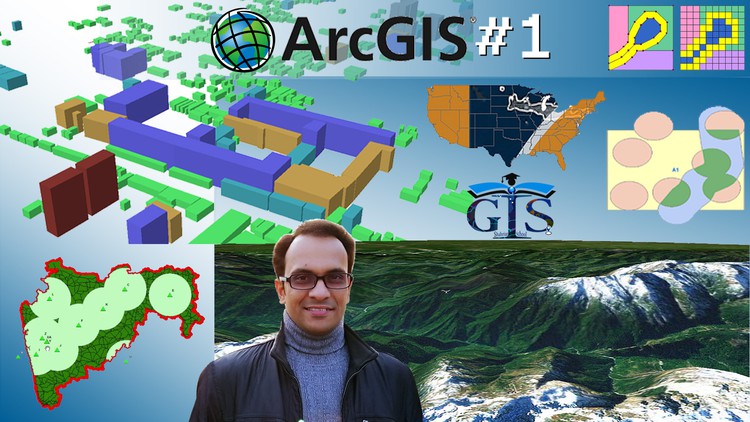 ArcGIS Level 1: GIS & ArcMap, ArcCatalog, ArcGlobe, ArcScene - SilkCourses.com