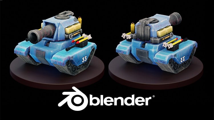 Blender 4.X - 3D Modeling for Games - COMPLETE WORKFLOW - SilkCourses.com