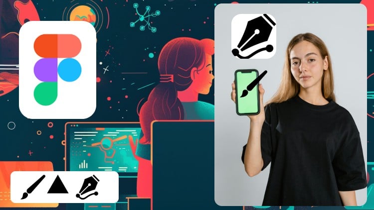 Figma UI/UX Complete Bootcamp: Design 10 Job-Ready Projects - SilkCourses.com