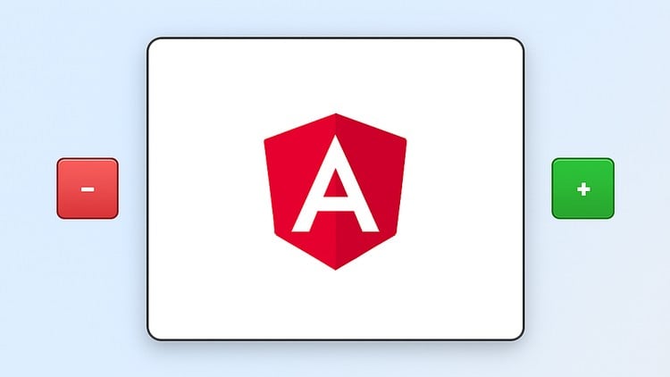 Learn Angular 20: Build Counter Application - SilkCourses.com