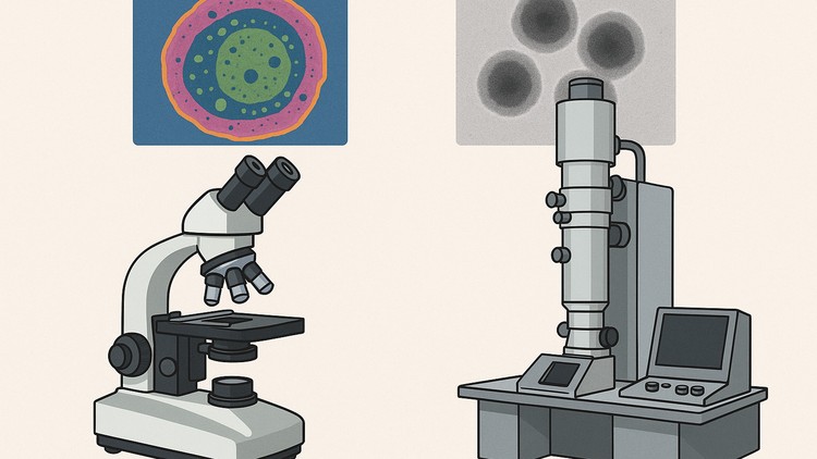 Light and Transmission Electron Microscope Basics - SilkCourses.com