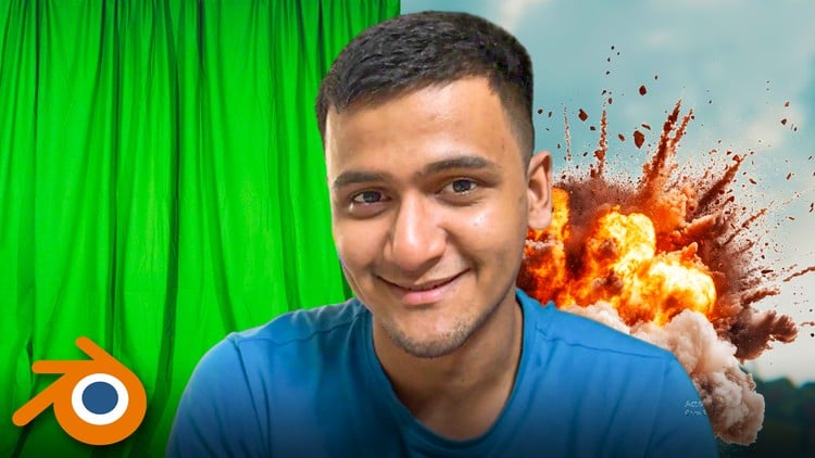 VFX Compositing in Blender: Camera Tracking & Green Screen ...